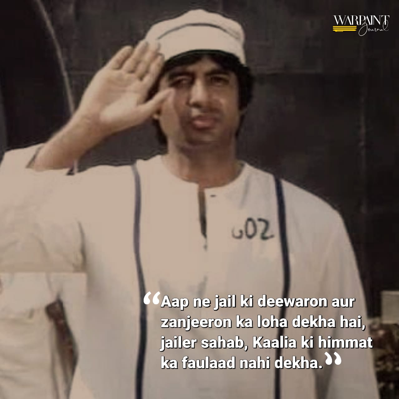 Iconic Dialogues By Amitabh Bachchan aka 'Big B' - WarPaint Journal
