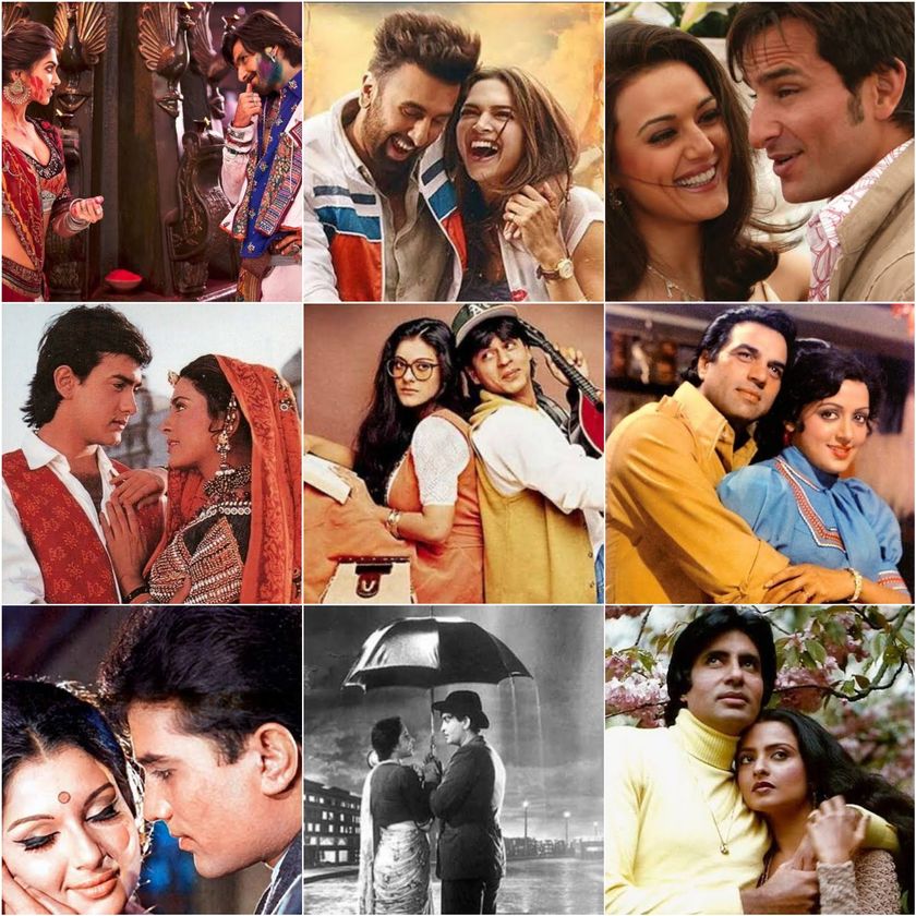 Iconic On-screen Bollywood Couples - WarPaint Journal